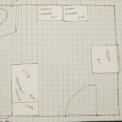 Makeover Room Layout On Graph Paper Area And Perimeter Dream House